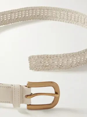 Gabriela Hearst Woven Leather Belt