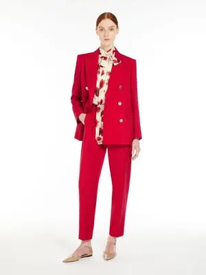 Max Mara Wool Satin Crêpe Blazer