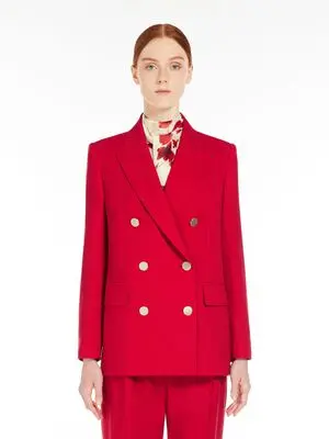 Max Mara Wool Satin Crêpe Blazer