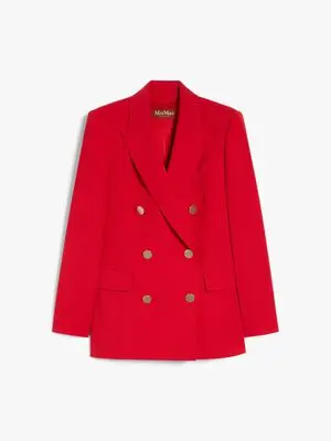 Max Mara Wool Satin Crêpe Blazer
