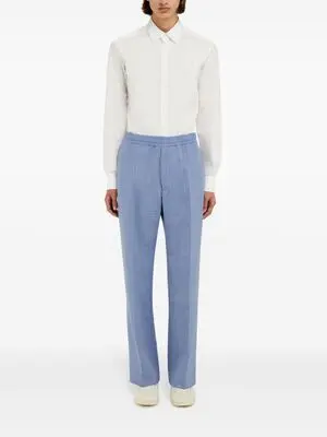 FERRAGAMO Mélange-effect Trousers