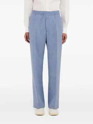 FERRAGAMO Mélange-effect Trousers