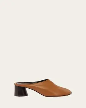 Proenza Schouler Glove Lambskin Mules - Tobacco