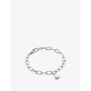 Monica Vinader Heart Charm Bracelet - Sterling Silver