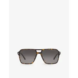 Prada Pr 20ys Aviator Sunglasses - Brown