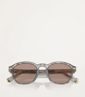 Brunello Cucinelli Acetate Bc4006s Sunglasses - Grey