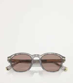 Brunello Cucinelli Acetate Bc4006s Sunglasses - Grey