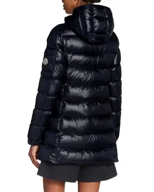 Moncler Glements Hooded Down Parka Jacket - Black