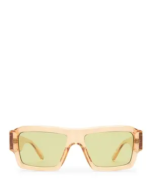 Le Specs Polygraph Rectangular Sunglasses