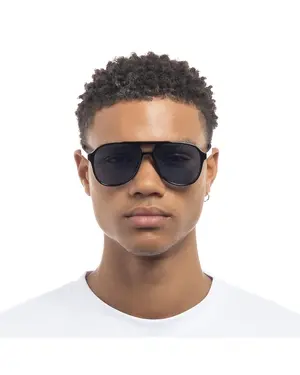 Le Specs Tragic Magic 56mm Sunglasses - Black