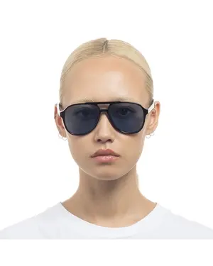 Le Specs Tragic Magic 56mm Sunglasses - Black