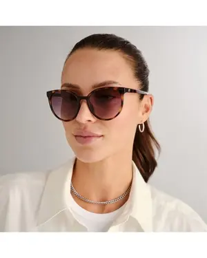 Le Specs Round Sunglasses 54mm