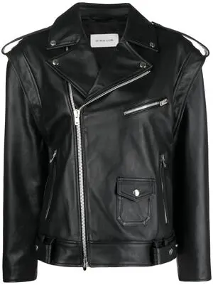 ARMARIUM Leather Biker Jacket