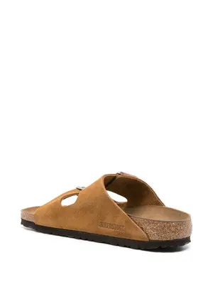 BIRKENSTOCK Arizona Sandals - Leather Brown