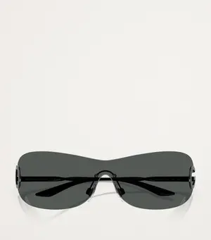 Dolce & Gabbana Metal Shield Sunglasses