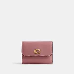 COACH Essential Card Holder Wallet - Brass