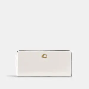 COACH Essential Slim Wallet - Brass/chalk