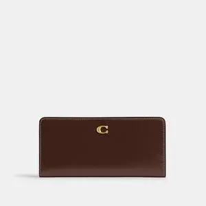 COACH Essential Slim Wallet - Brass/maple