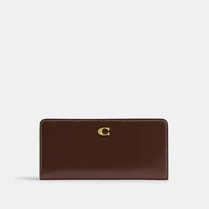 COACH Essential Slim Wallet - Brass/maple