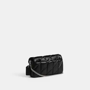 COACH Tabby Crossbody Wristlet With Pillow Quilting And Crystal Rivets