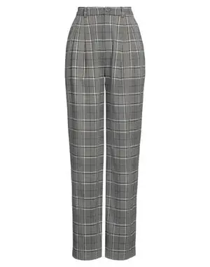 ANINE BING Flannel Straight Leg Pants