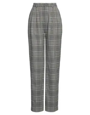 ANINE BING Flannel Straight Leg Pants