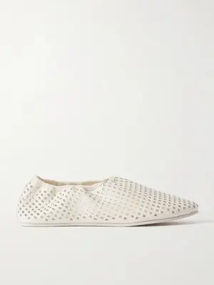 St. Agni Perforated Flats For Women