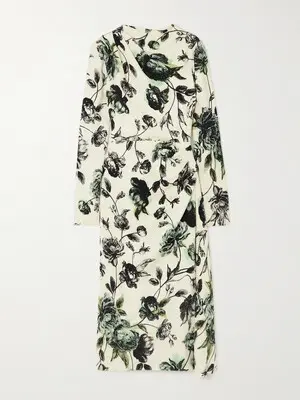 Erdem Gathered Cocktail Dresses