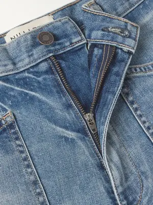 NILI LOTAN Shon High-rise Tapered Jeans