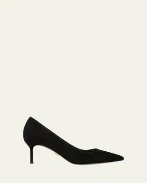 Veronica Beard Rita Suede Pumps - Black
