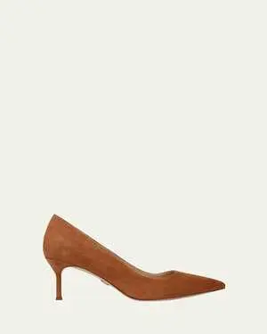 Veronica Beard Rita Suede Pumps - Brown