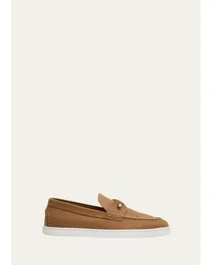 CHRISTIAN LOUBOUTIN Chambeliboat Donna Boat Shoes - Beige