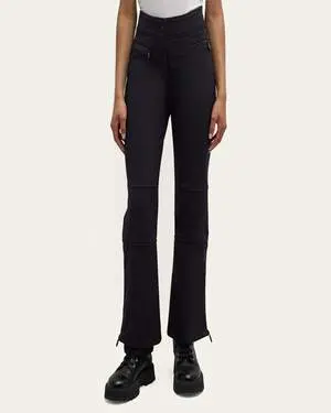 Moncler Stretch Fitted Ski Trousers - Black