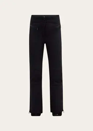 Moncler Stretch Fitted Ski Trousers - Black