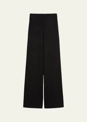 Max Mara Circolo Wide Leg Jersey Trousers