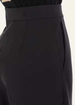 Max Mara Circolo Wide Leg Jersey Trousers