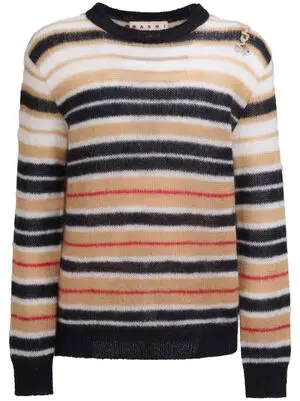 Marni Striped Jumper - Neutrals