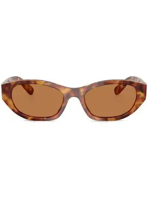 Miu Miu Tortoiseshell Sunglasses - Brown