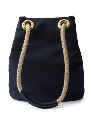 Prada Re-nylon Small Bucket Bag - Blue