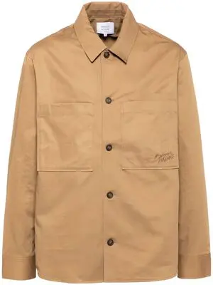 Maison Kitsuné Cotton Shirt - Brown