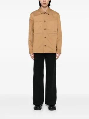 Maison Kitsuné Cotton Shirt - Brown