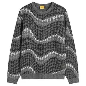 DIME Houndstooth Knit Sweater