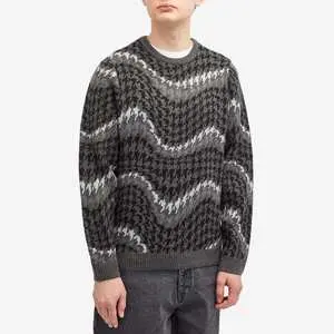 DIME Houndstooth Knit Sweater