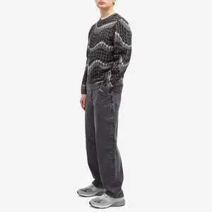 DIME Houndstooth Knit Sweater