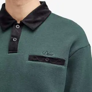 DIME Casino Knit Rugby Polo