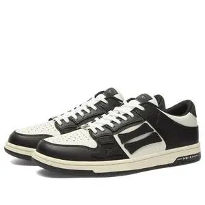 Amiri Skel Low Top Sneakers - Black White