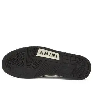 Amiri Skel Low Top Sneakers - Black White