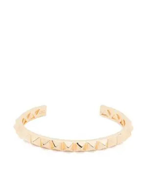 Eddie Borgo Large Pyramid Cuff - Gold