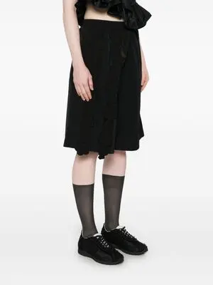 Cecilie Bahnsen Angel Flower-trim Shorts