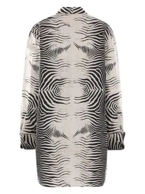 Roberto Cavalli Zebra-print Shirtdress